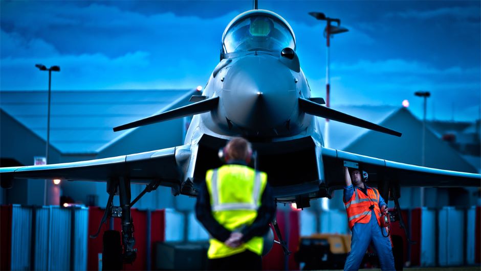 BAE Systems awarded £1.3bn Eurofighter Typhoon order | The Engineer The ...